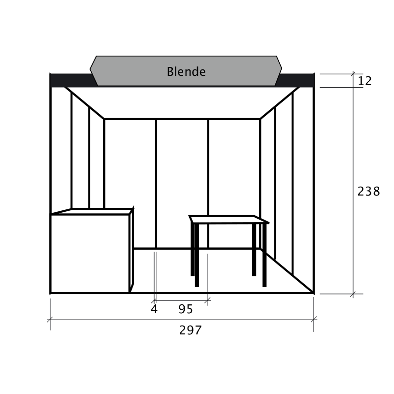 Booth Option 9m² - SoWi-Holding